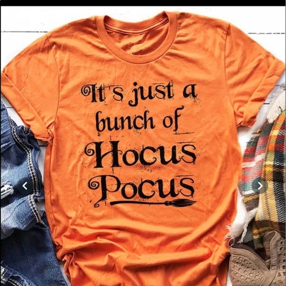Tops | New Halloween Hocus Pocus Tshirt | Poshmark